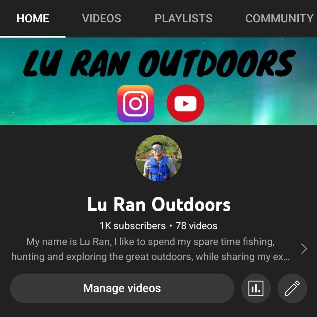 Post from Lu Ran Outdoors