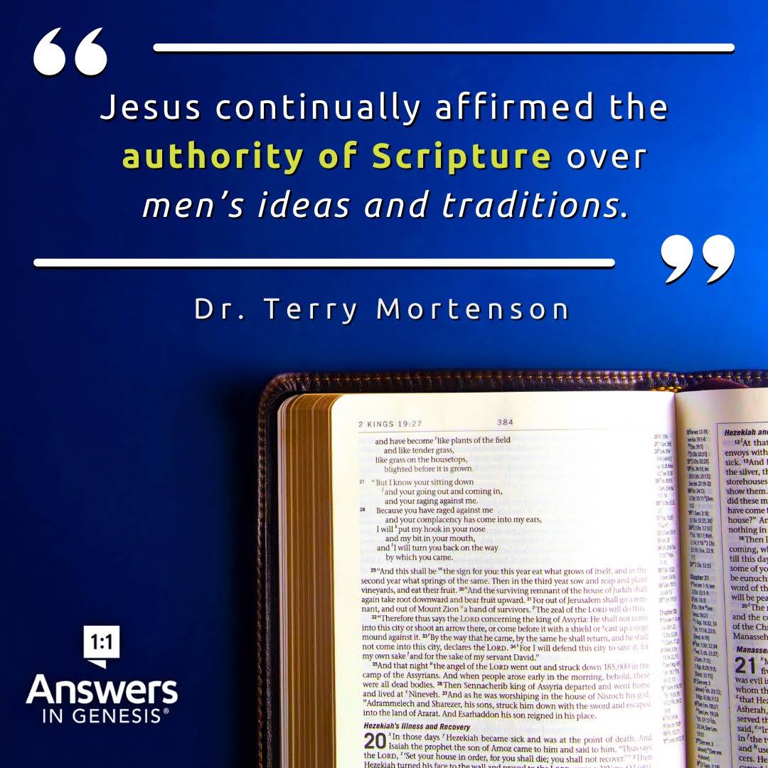 Post from Answers in Genesis