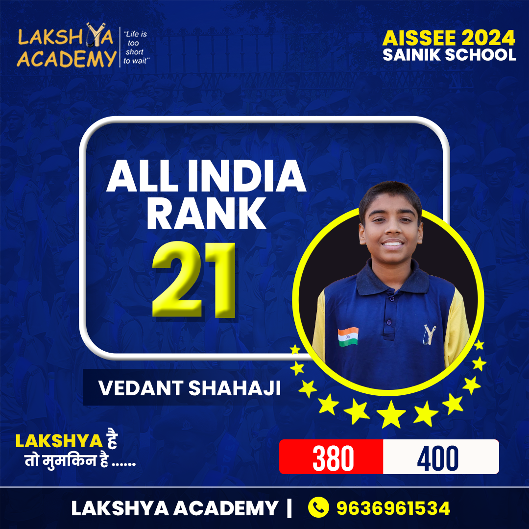 Post from Sainik School Coaching | Military- LAKSHYA ACADEMY