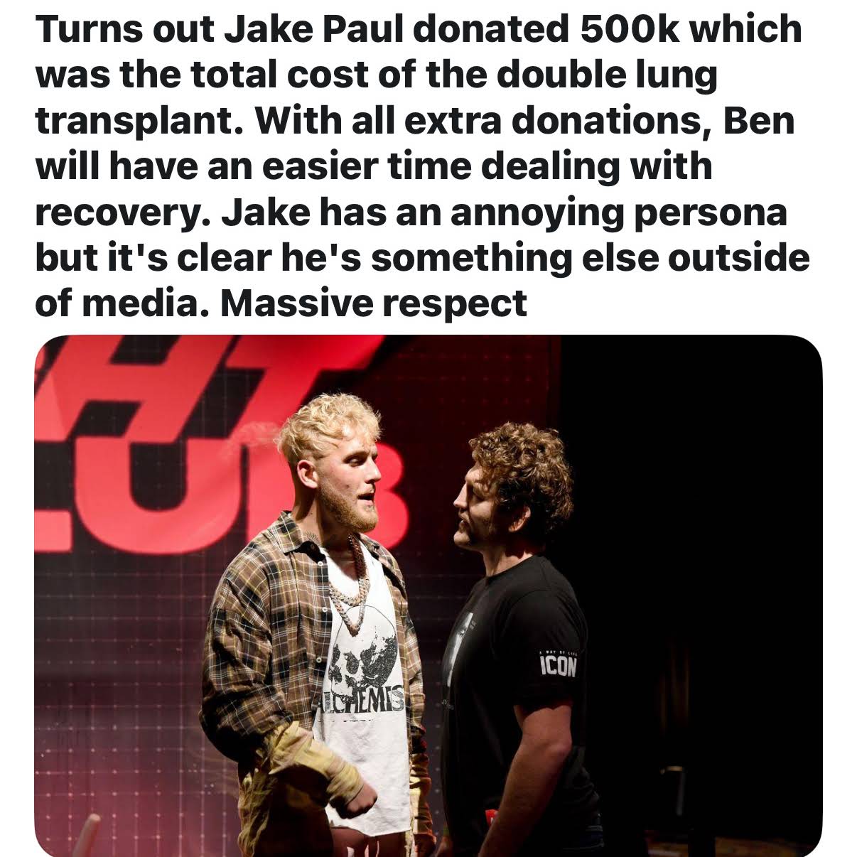 Post from Jesse ON FIRE