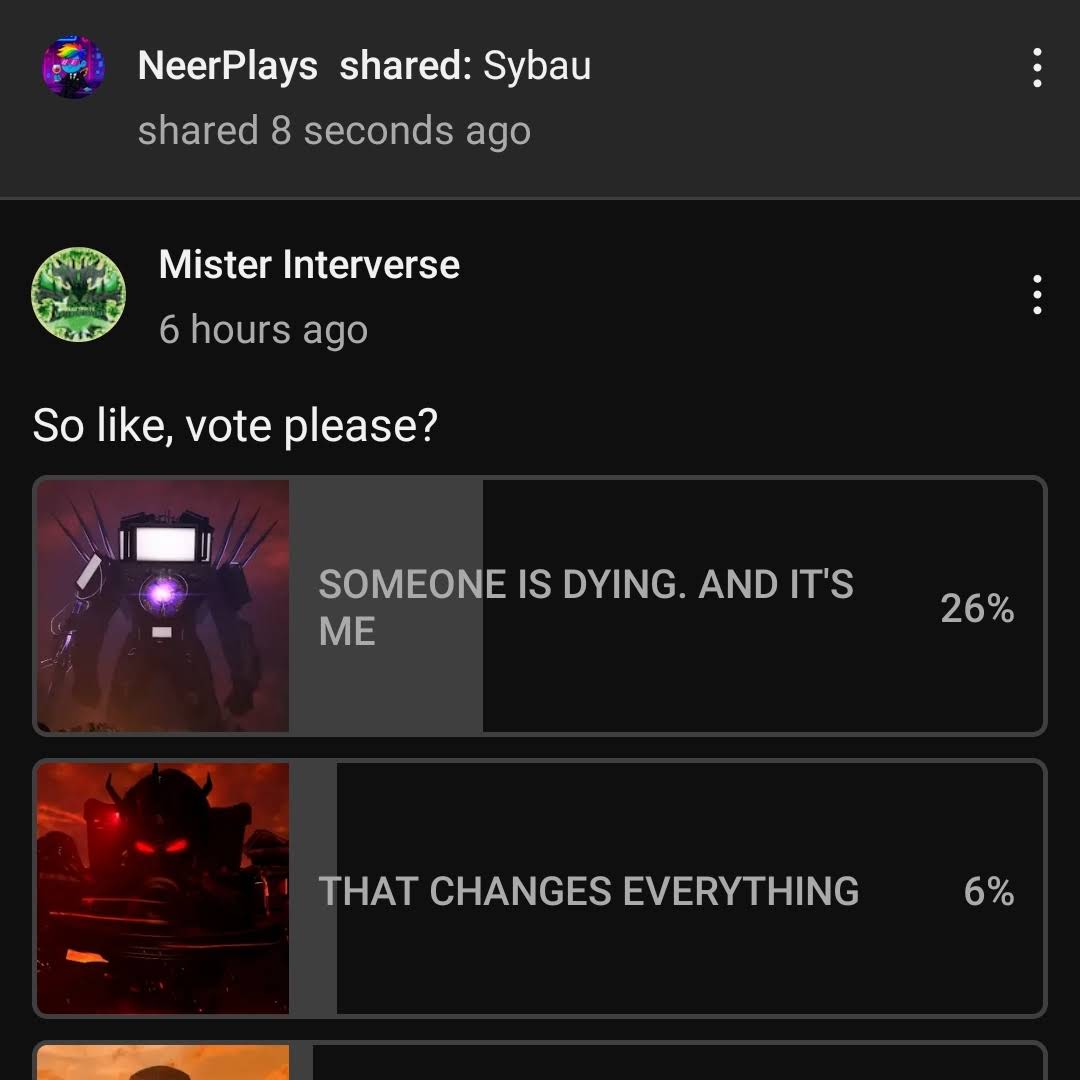 Post from Mister Interverse