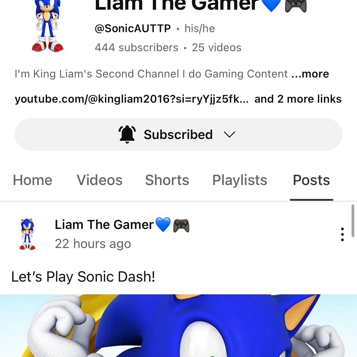 Post from 💙King Liam Legend👑