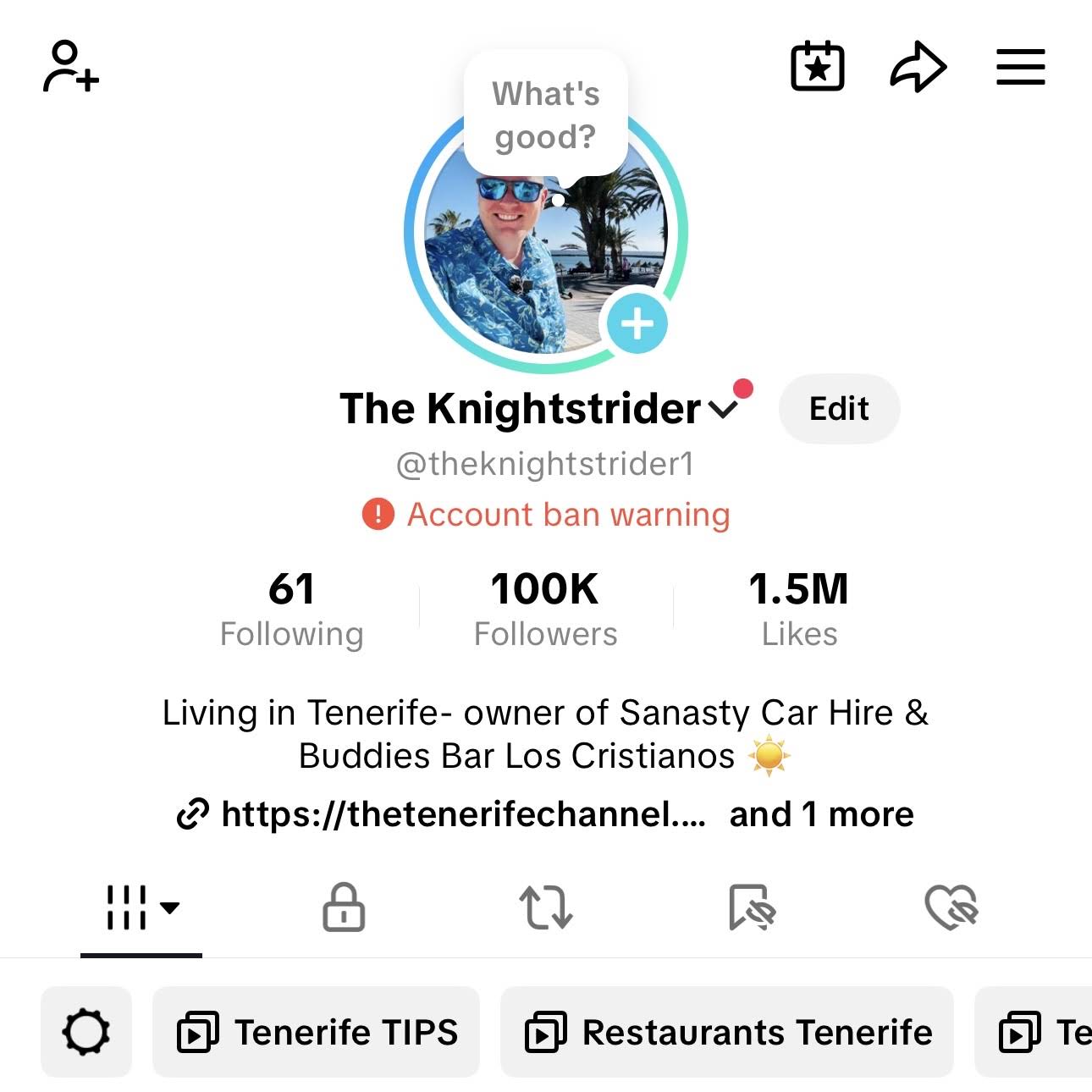 Post from The Knightstrider