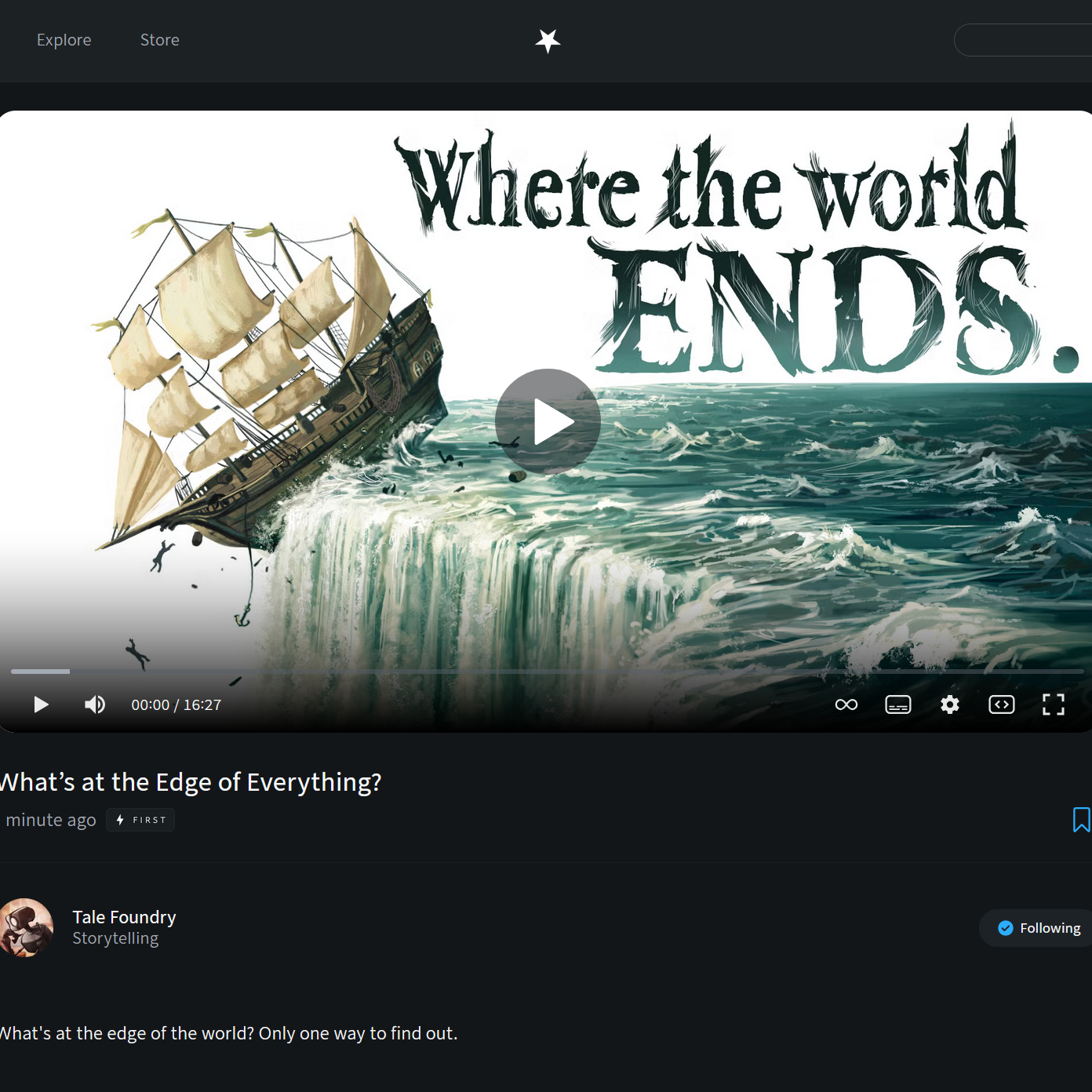 Post from Tale Foundry