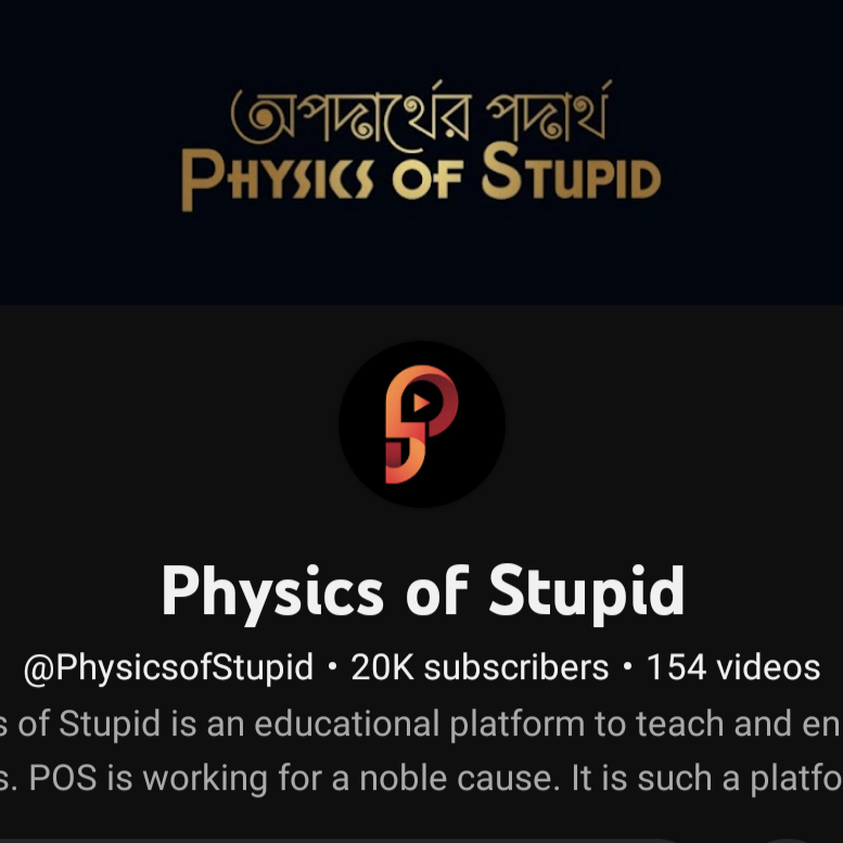 Post from Physics of Stupid