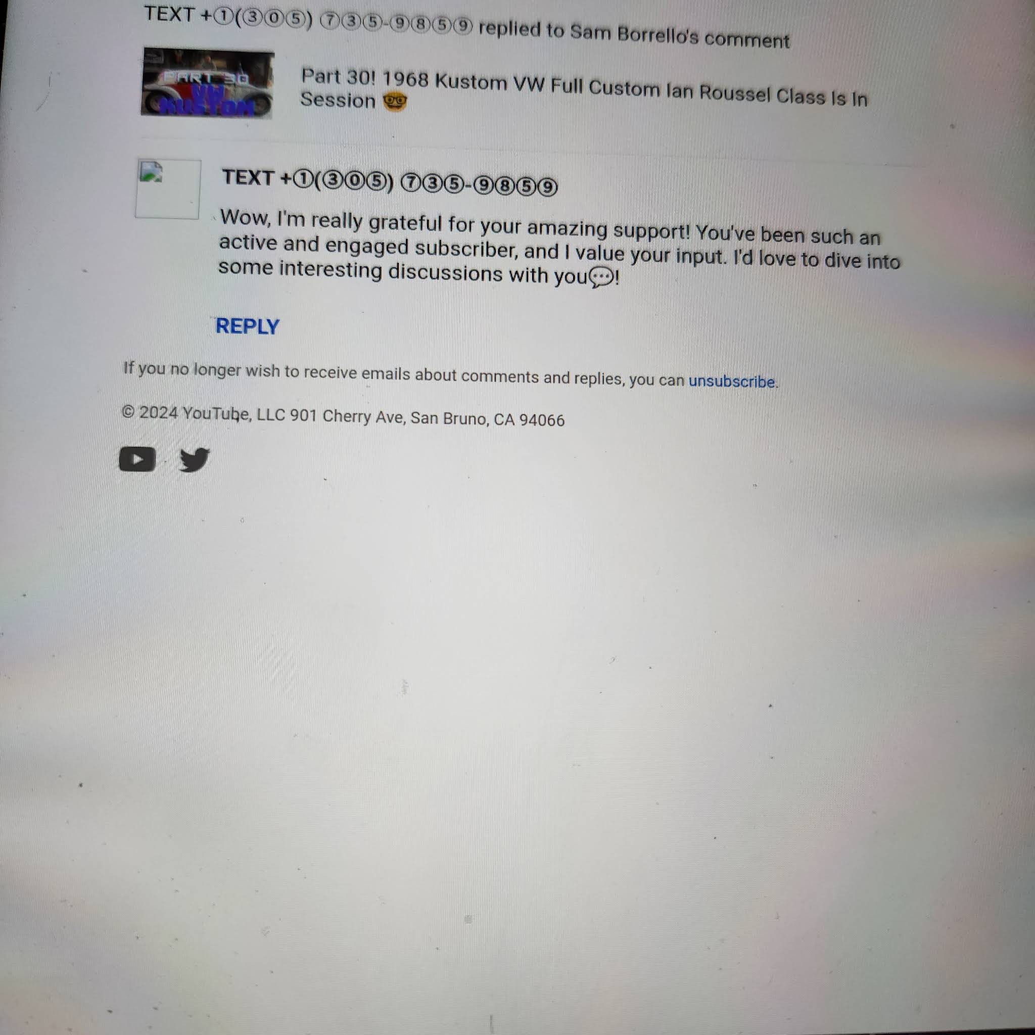 Post from Full Custom Ian