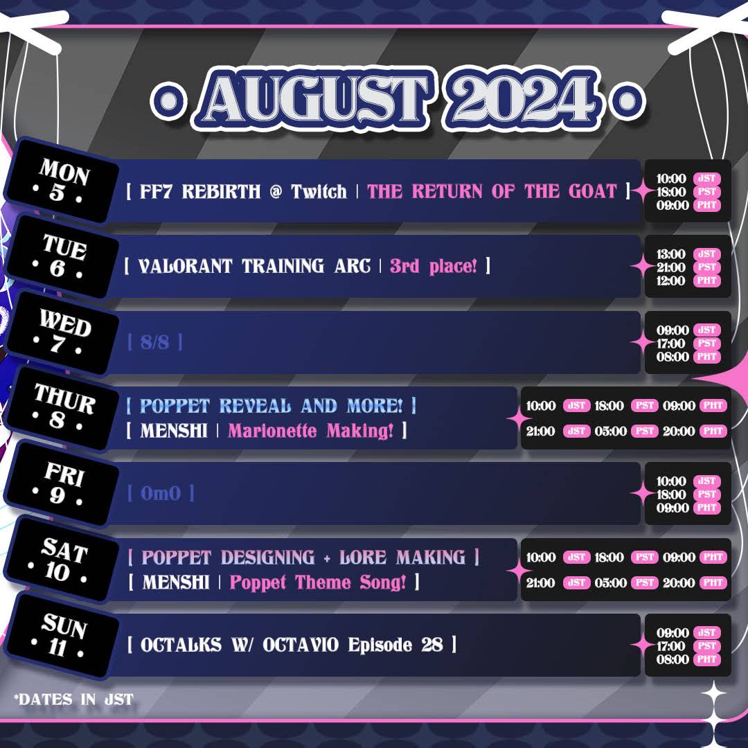 Post from Octavio Ch. HOLOSTARS-EN