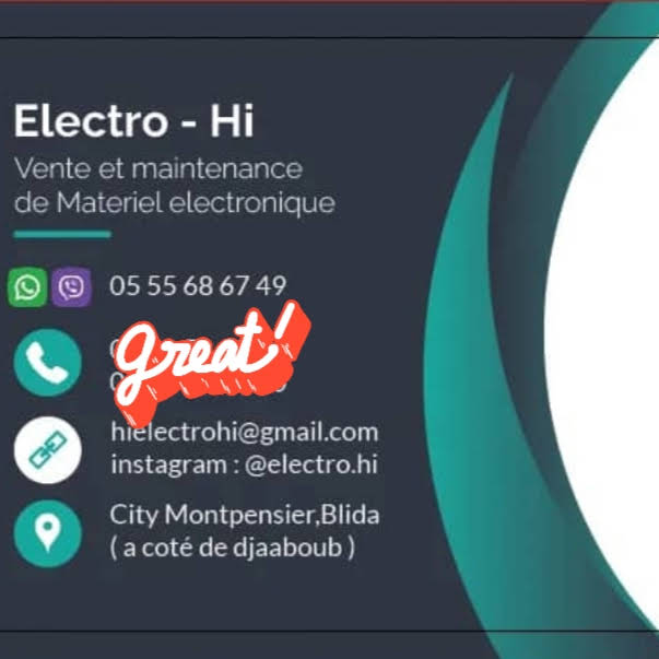 Post from Electro Hi Blida