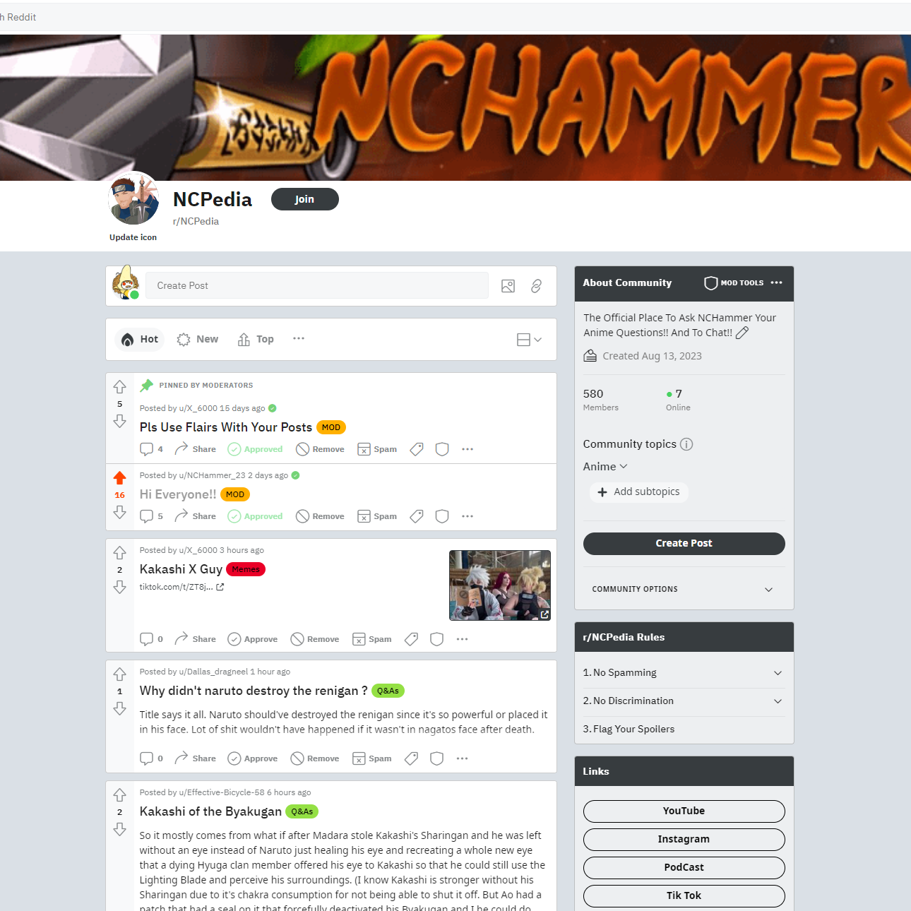 Post from The Weeb Commander