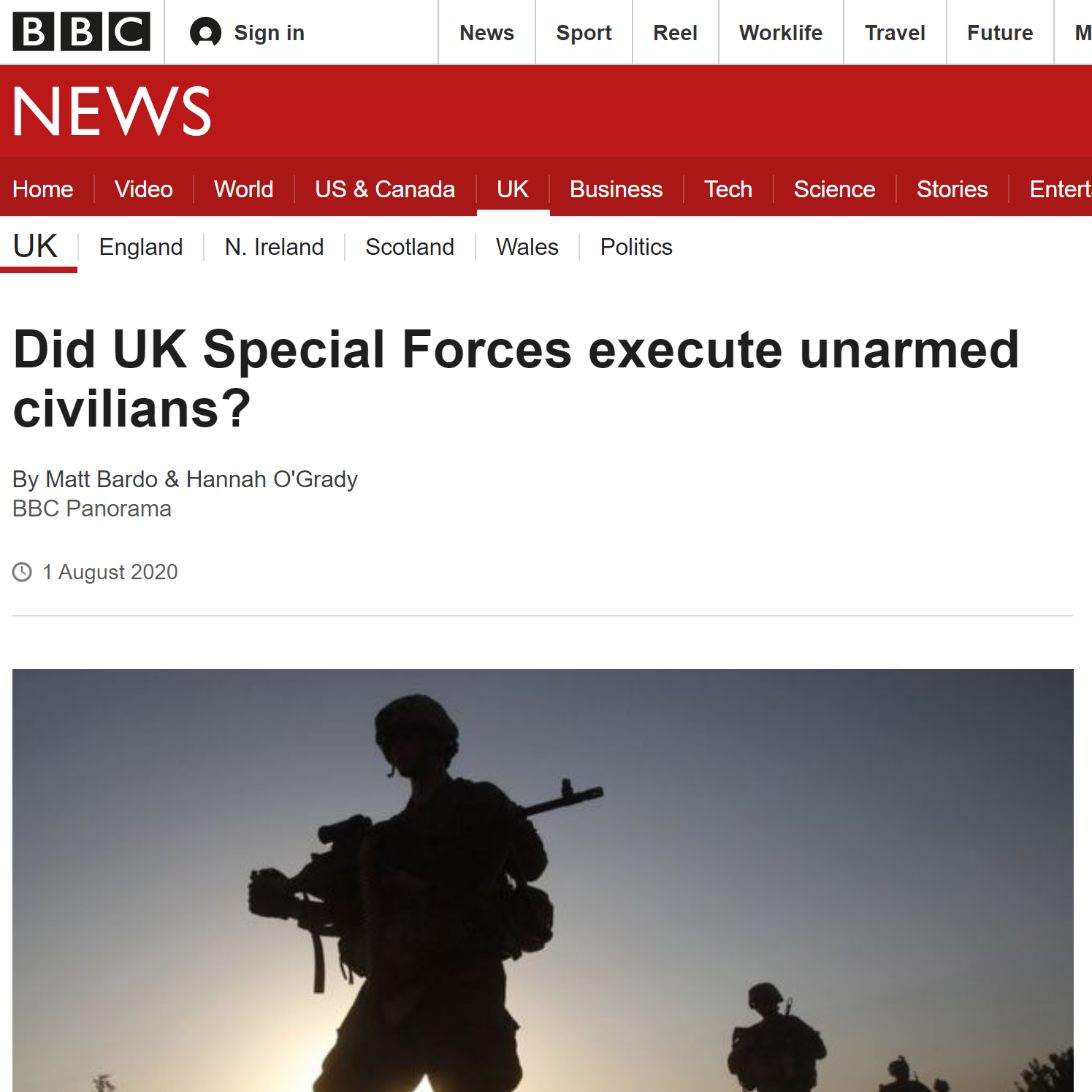 Post from The Angry Bootneck