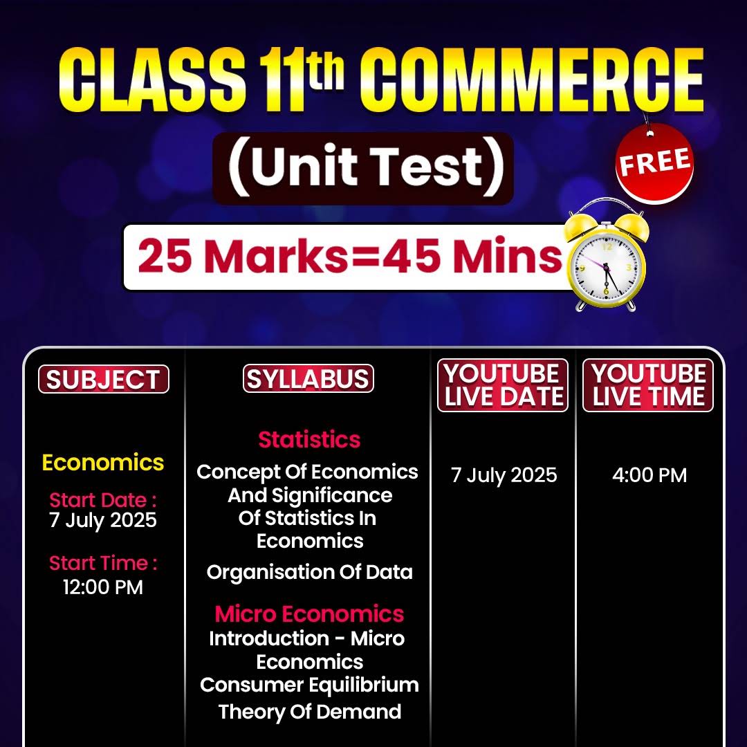 Post from PW Commerce Wallah Class 11