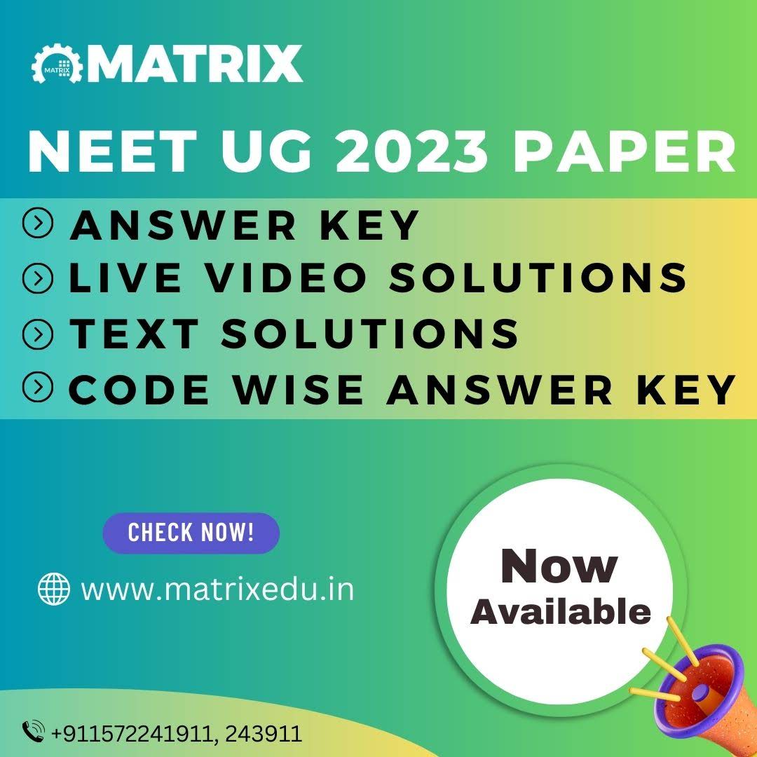 Post from Matrix Sikar : IIT-JEE / NEET Coaching