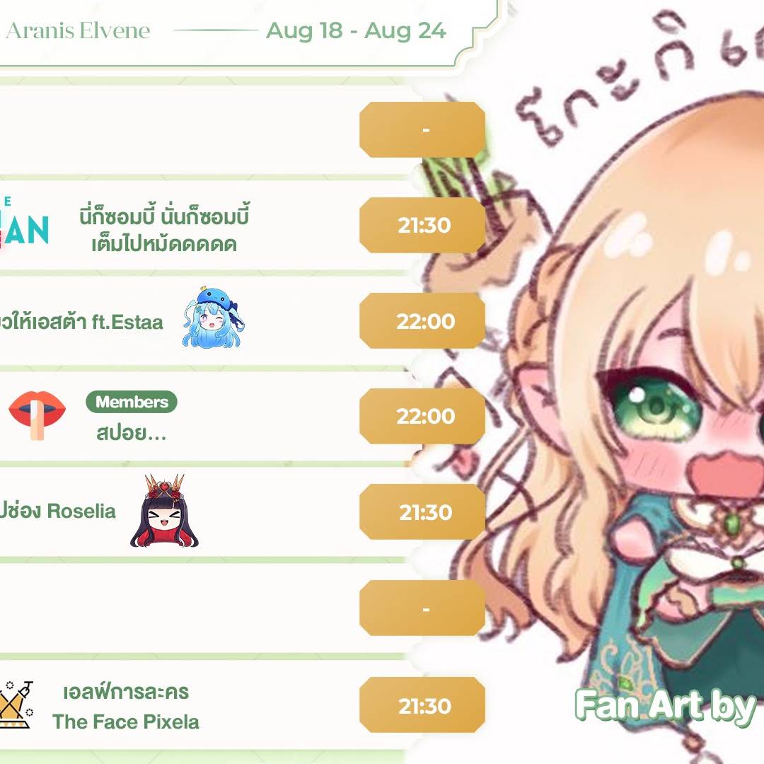 Post from Aranis Elvene Ch. Pixela-Isekai