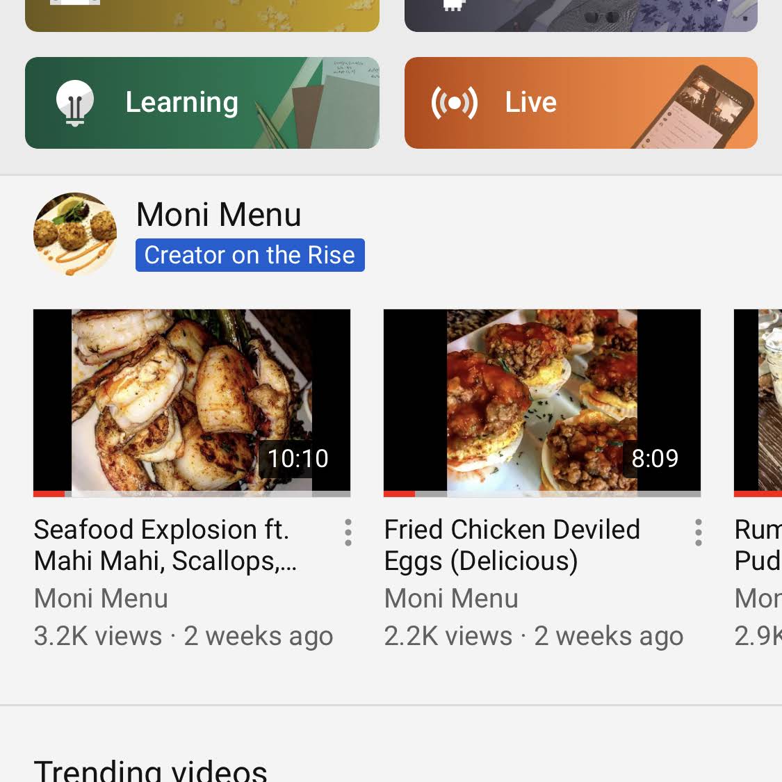 Post from Moni Menu