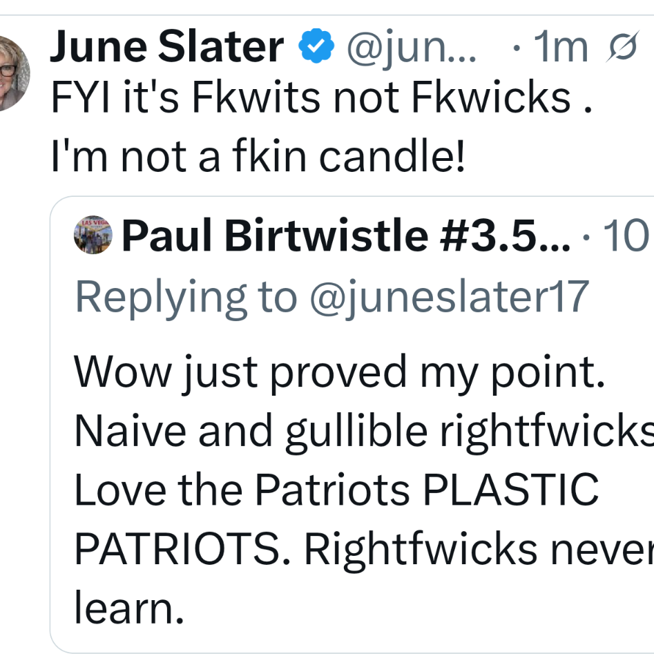 Post from June Slater UK Politics Uncovered