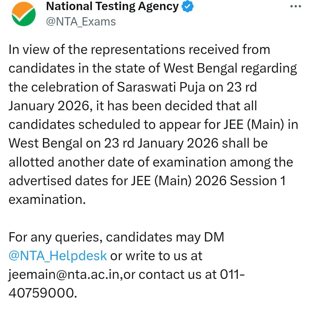 Post from SOE JEE