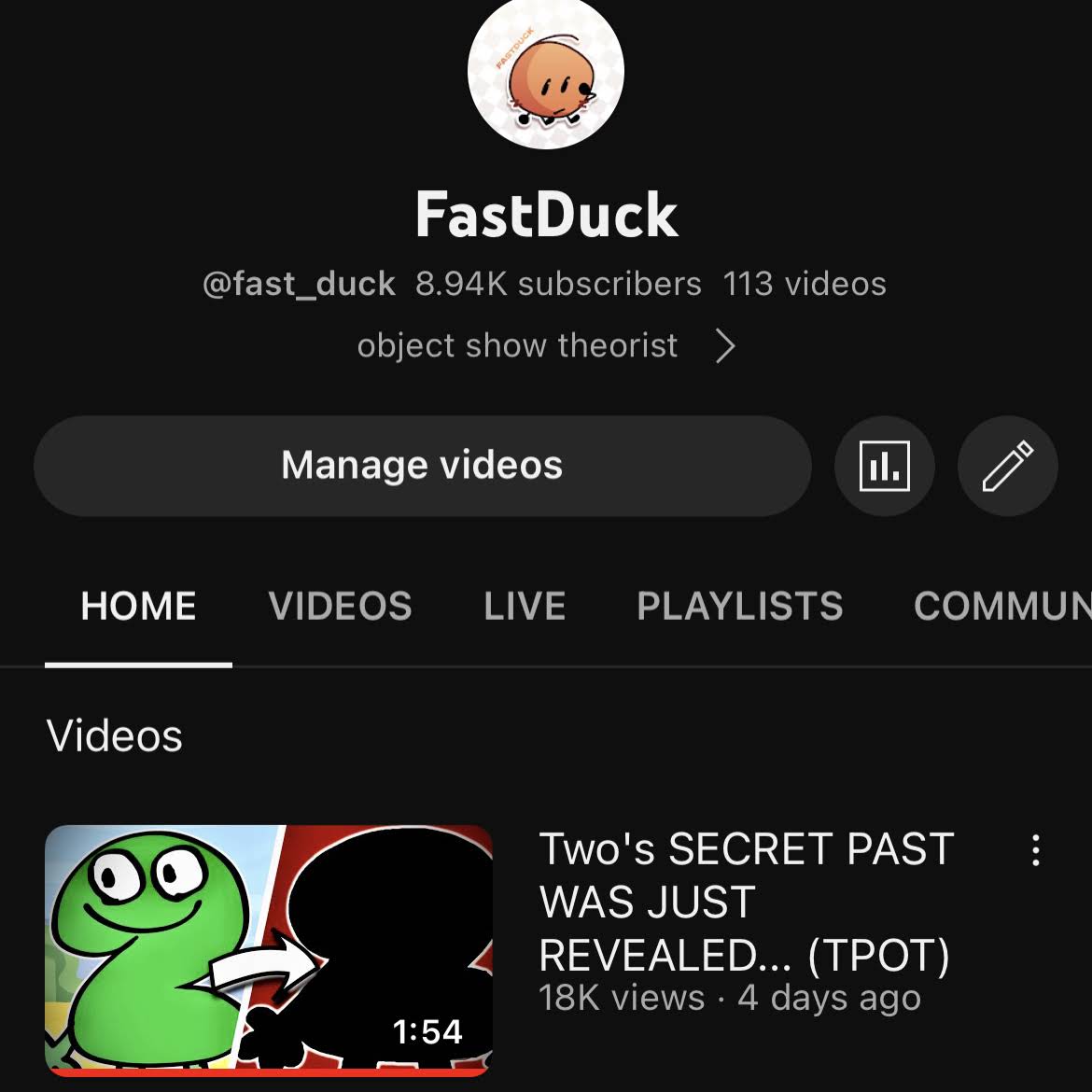 Post from FastDuck