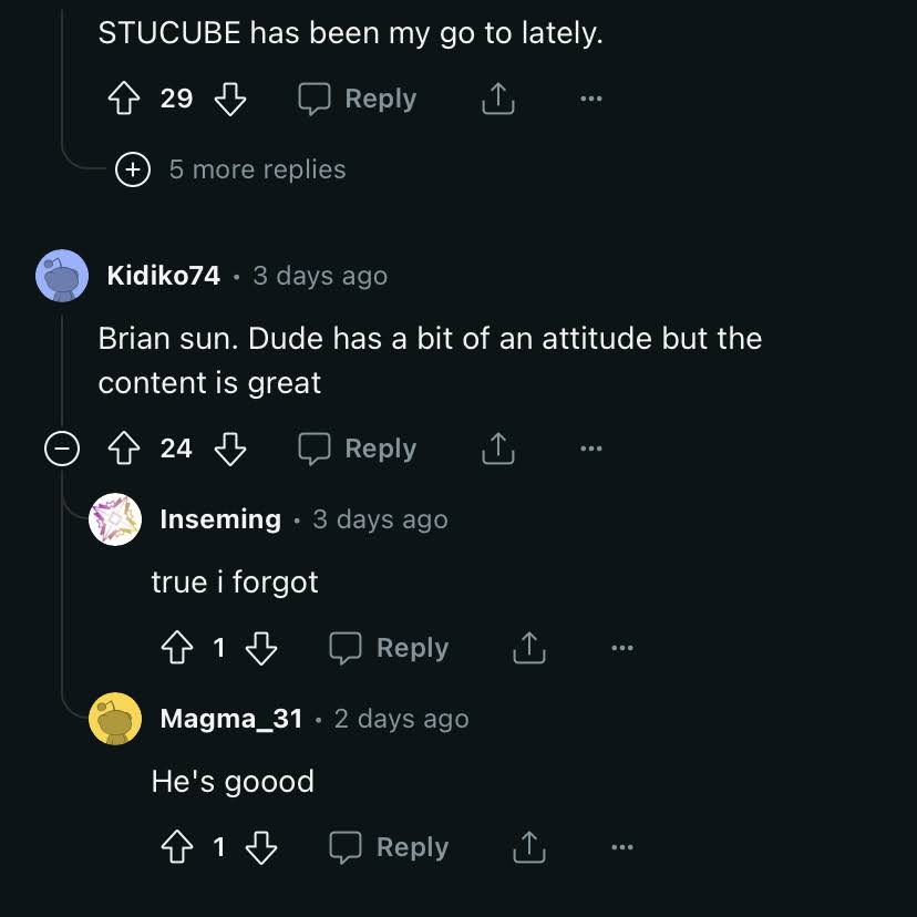 Post from Brian Sun