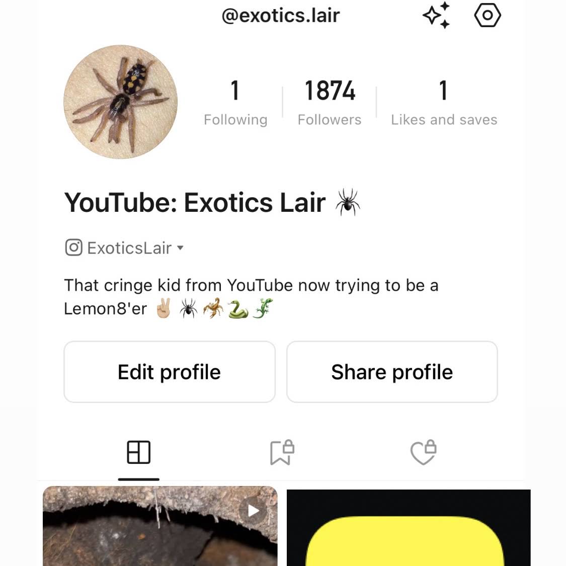 Post from Exotics Lair