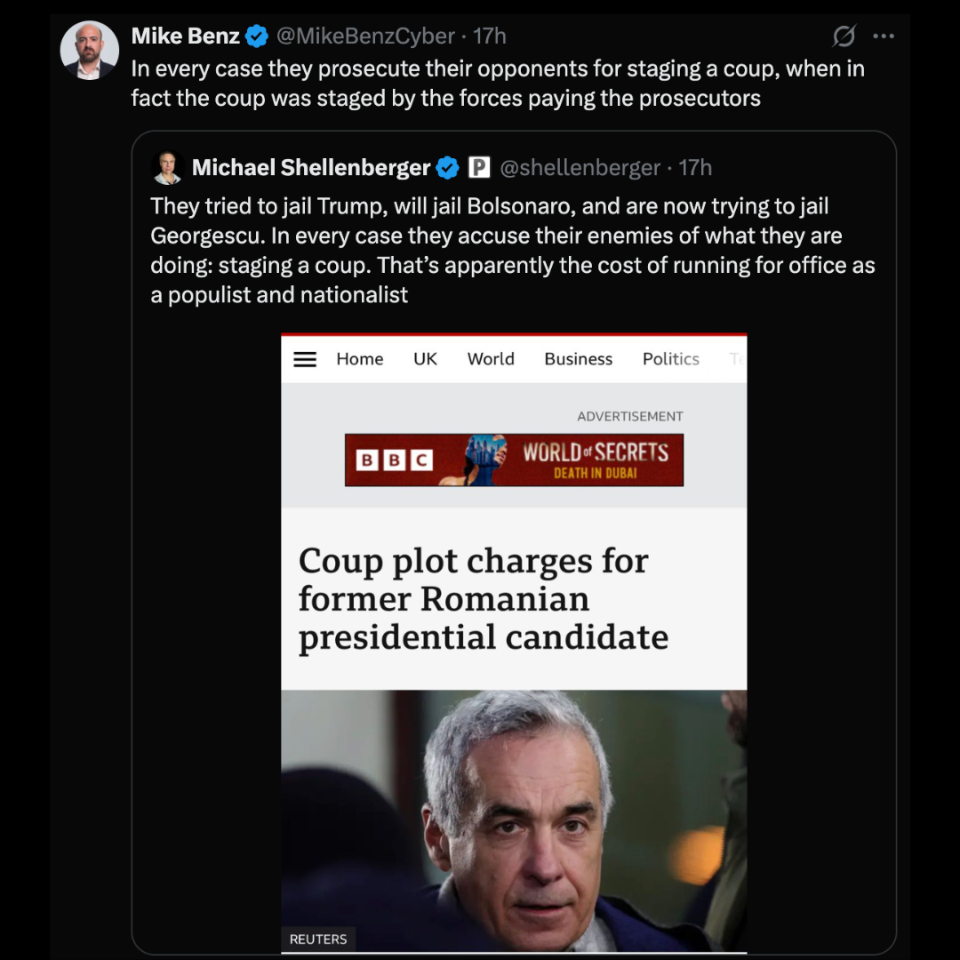Post from Mike Benz