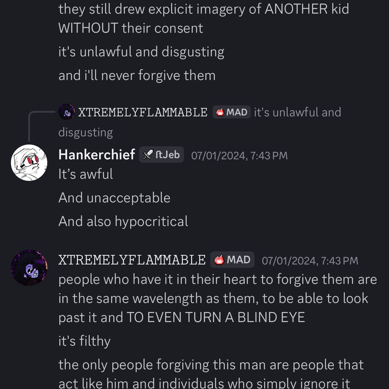 Post from Hankerchief