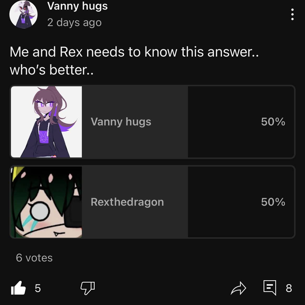 Post from Vanny hugs