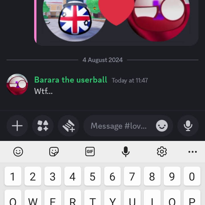 Post from Barara the Userball