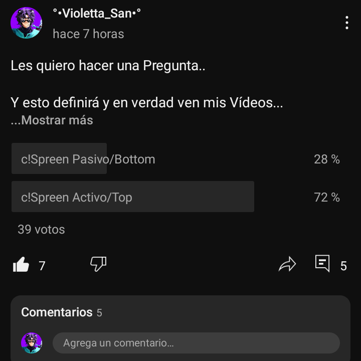 Post from °•Violetta_San•°