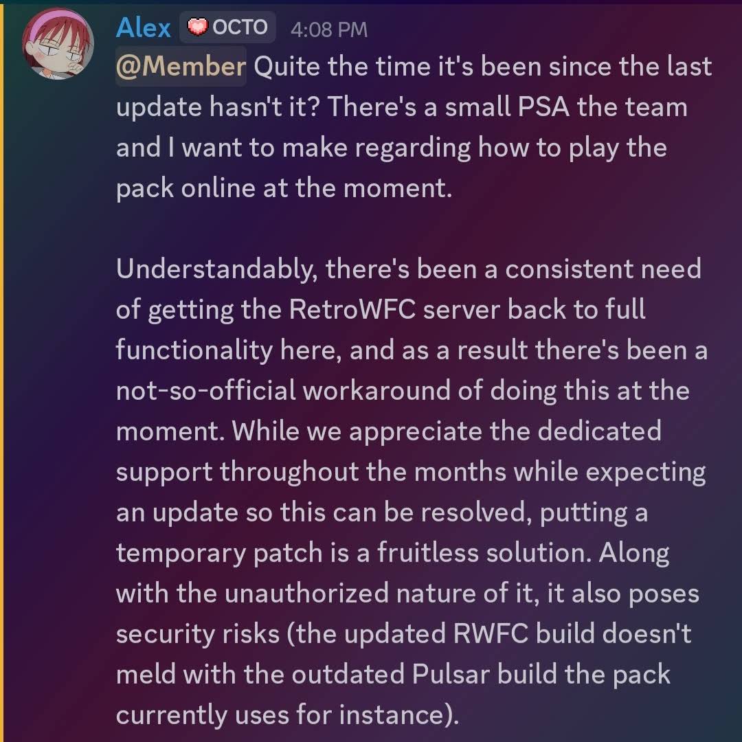 Post from Toad's Pit Crew