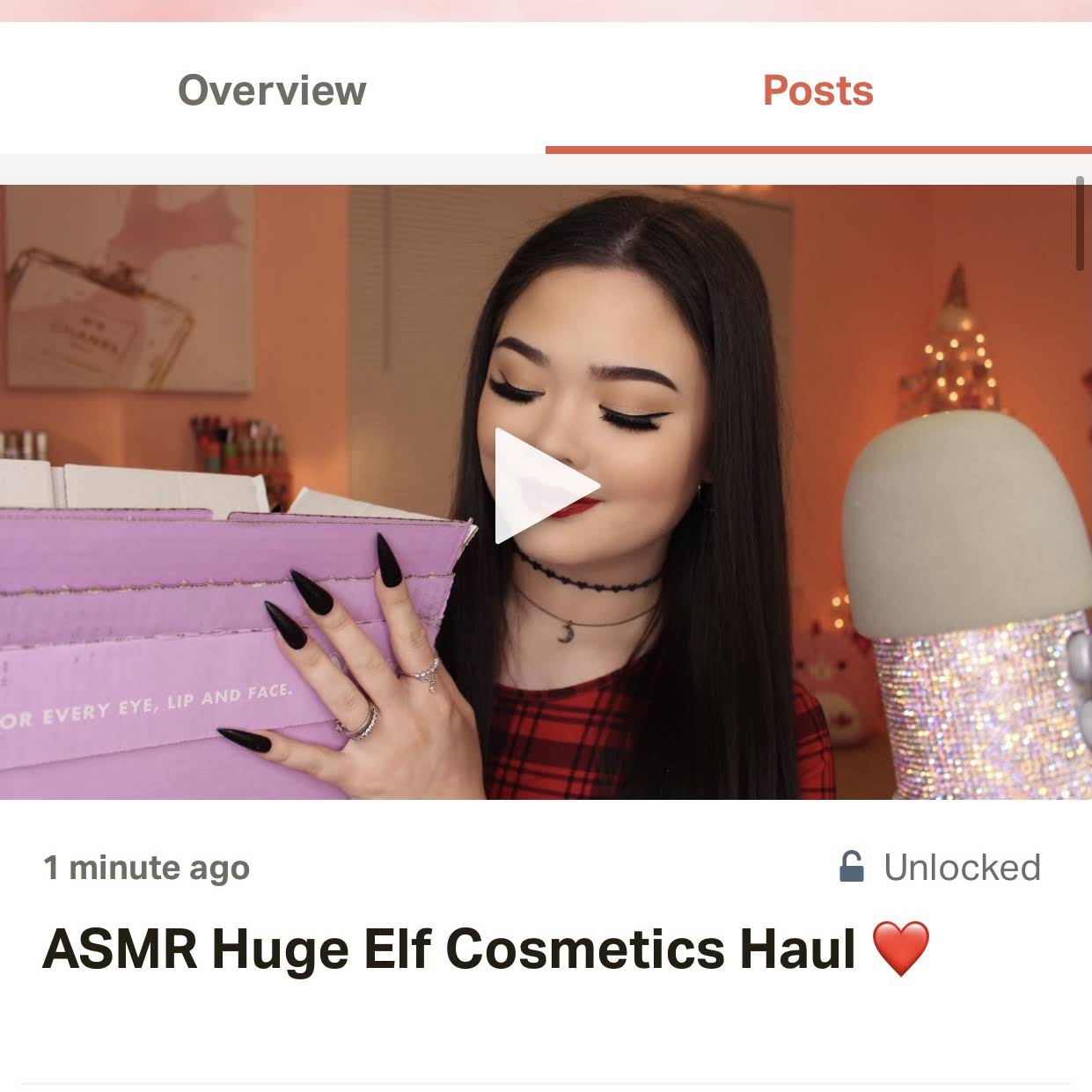 Post from Maddie ASMR
