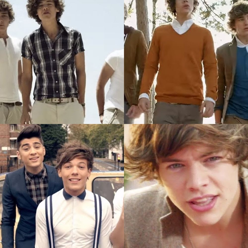 All one direction music videos and solo's in order