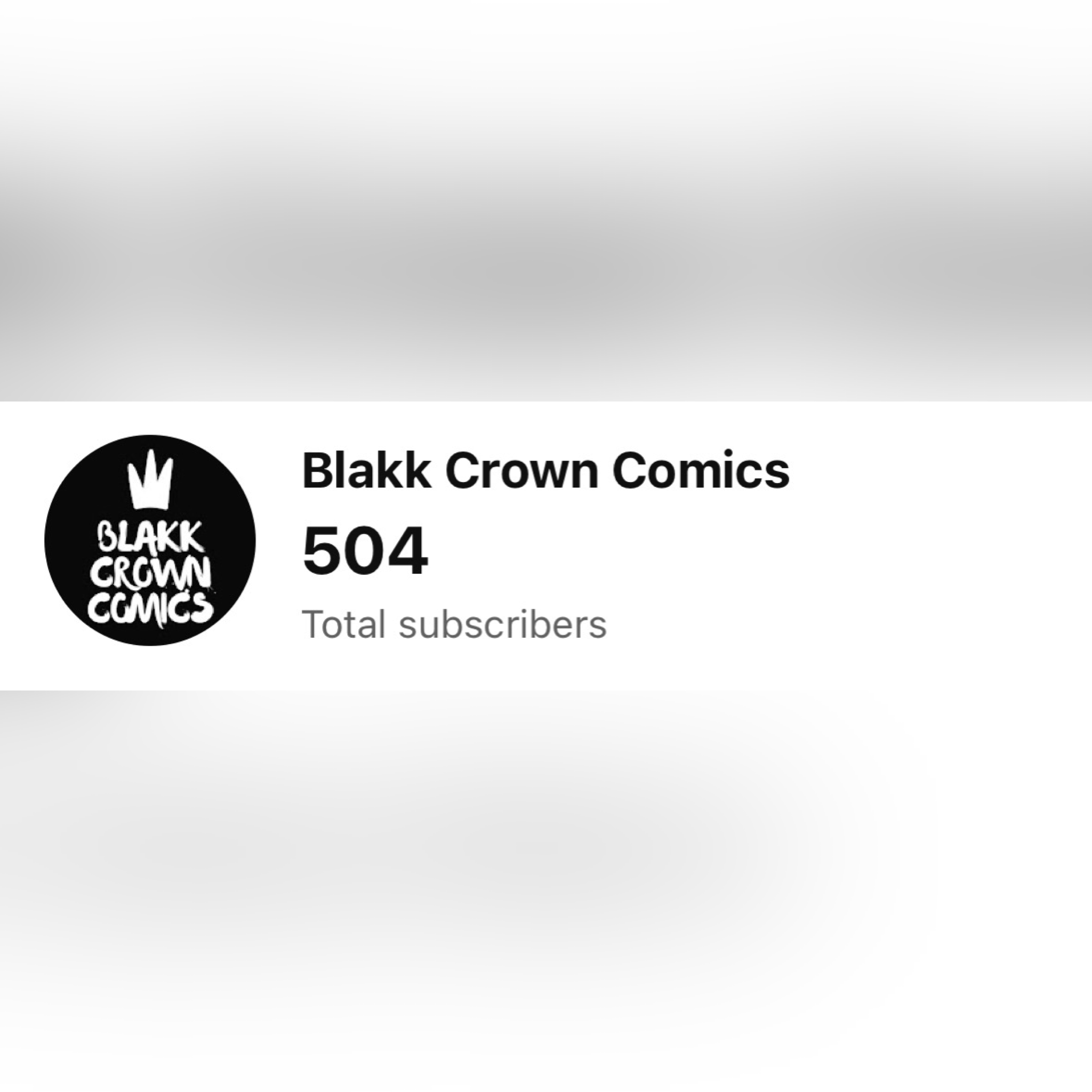 Post from Blakk Crown Comics