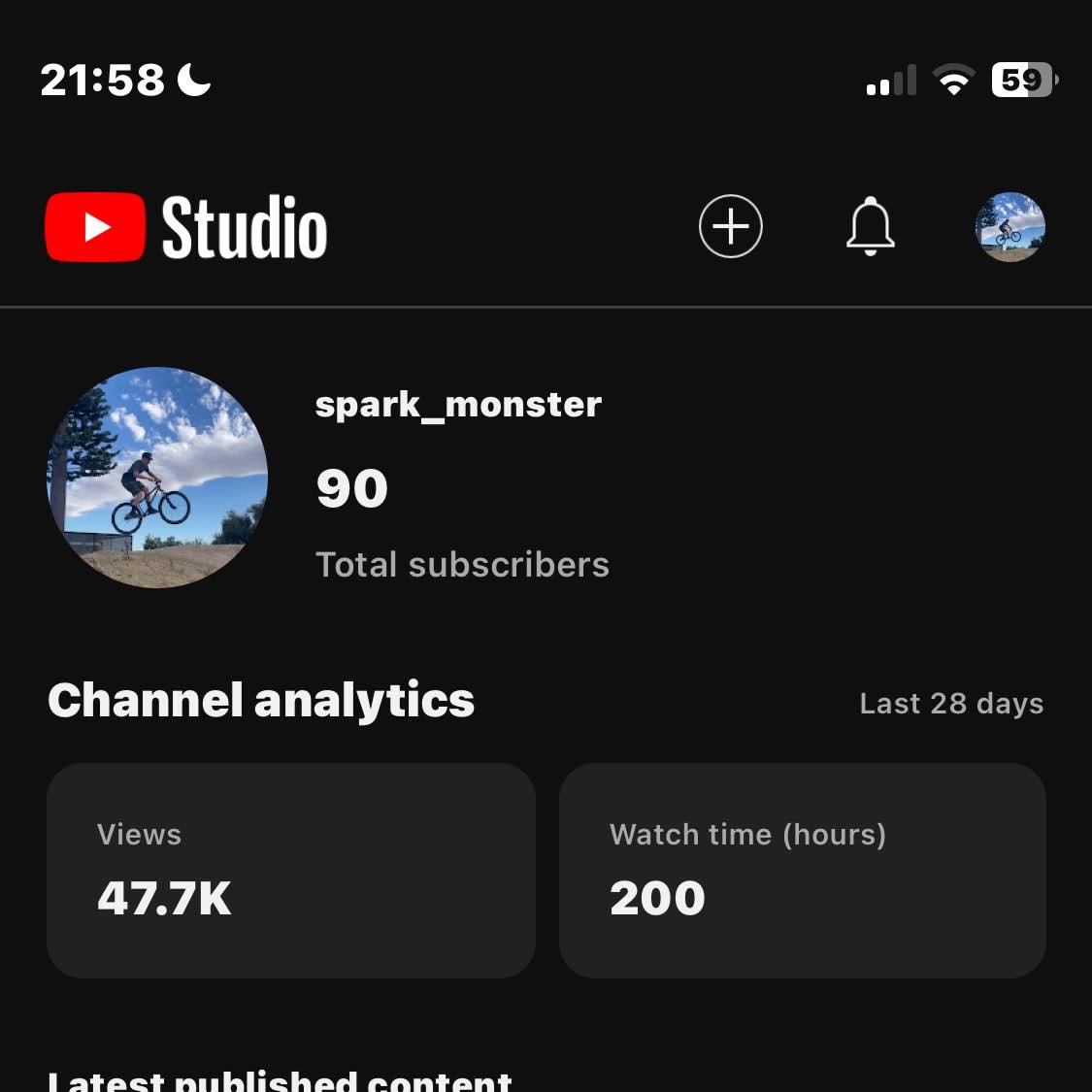 Post from spark_monster