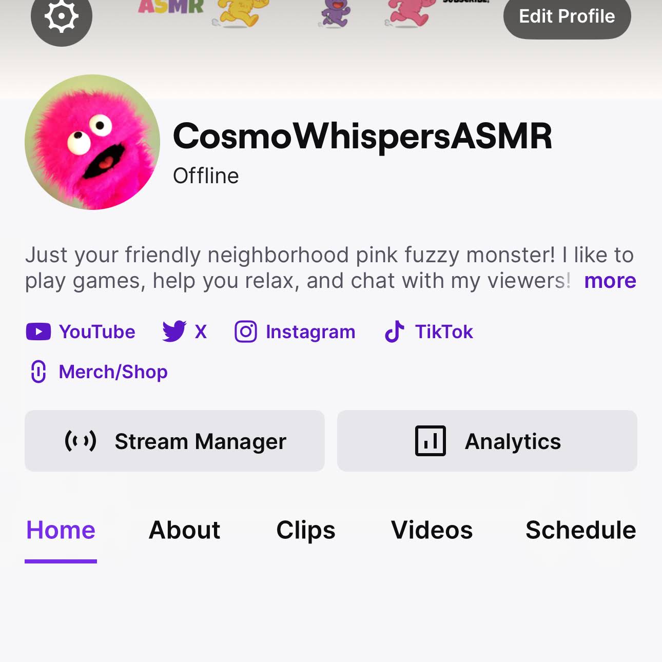 Post from Cosmo Whispers ASMR