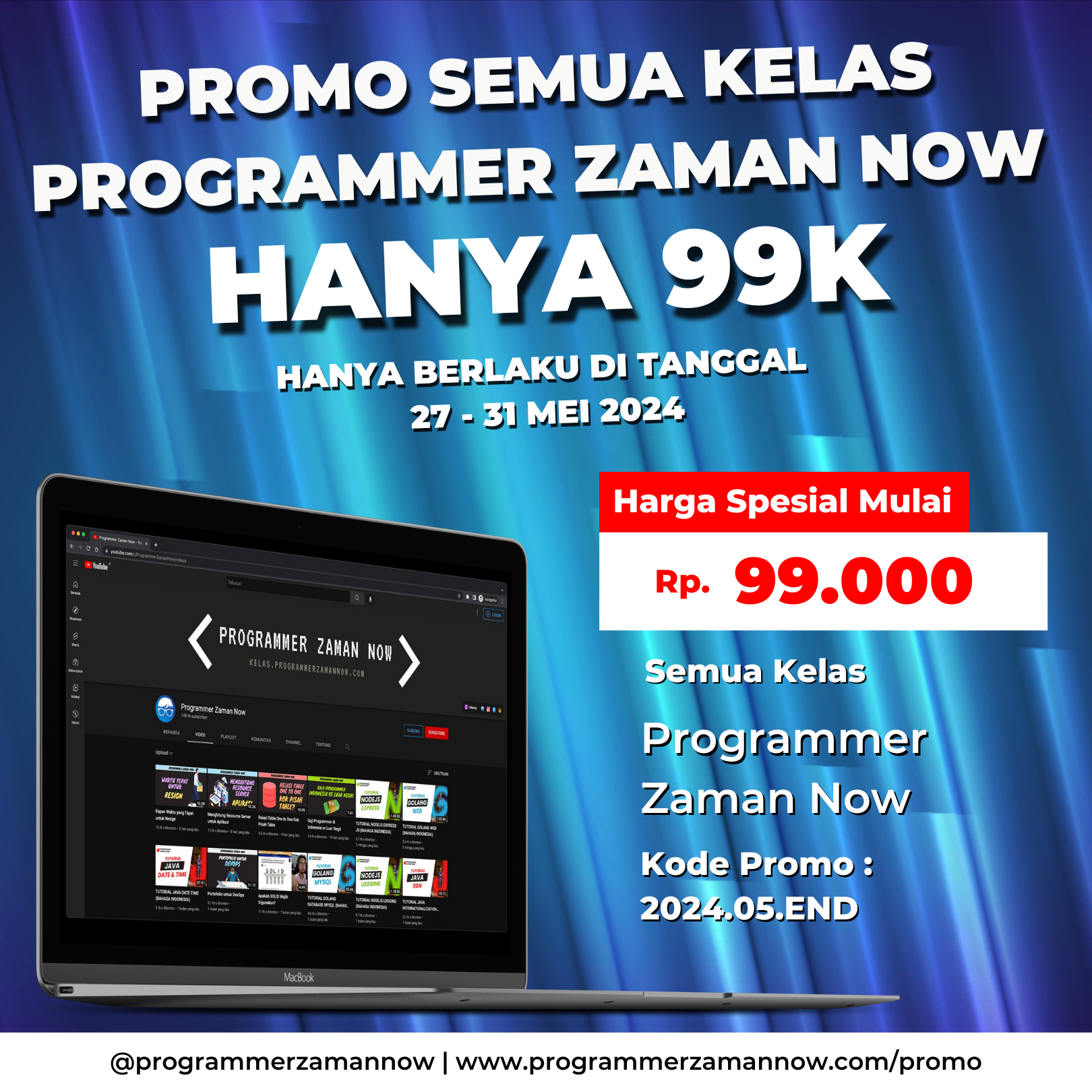 Post from Programmer Zaman Now