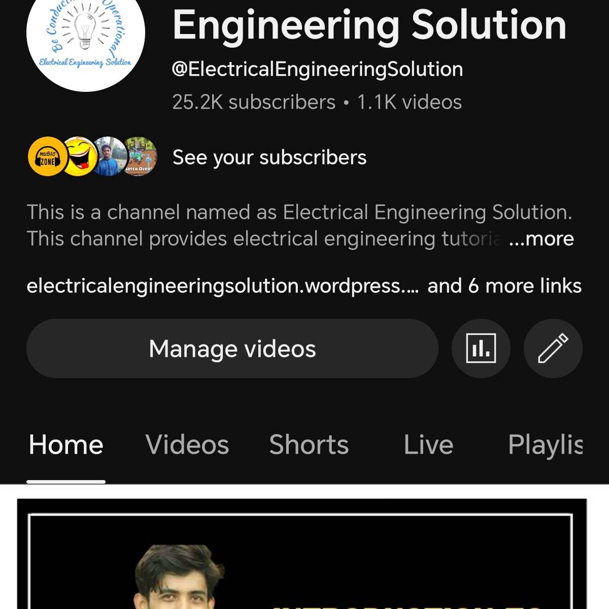 Post from Electrical Engineering Solution
