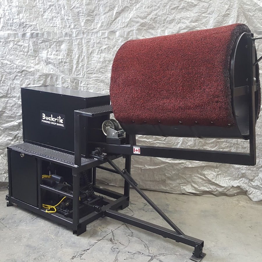buckrite powered drop barrel - YouTube