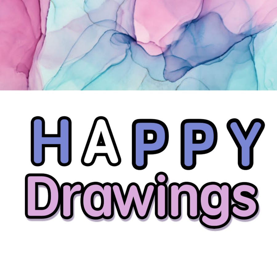 Happy Drawings - Draw Cute and Easy Things - YouTube