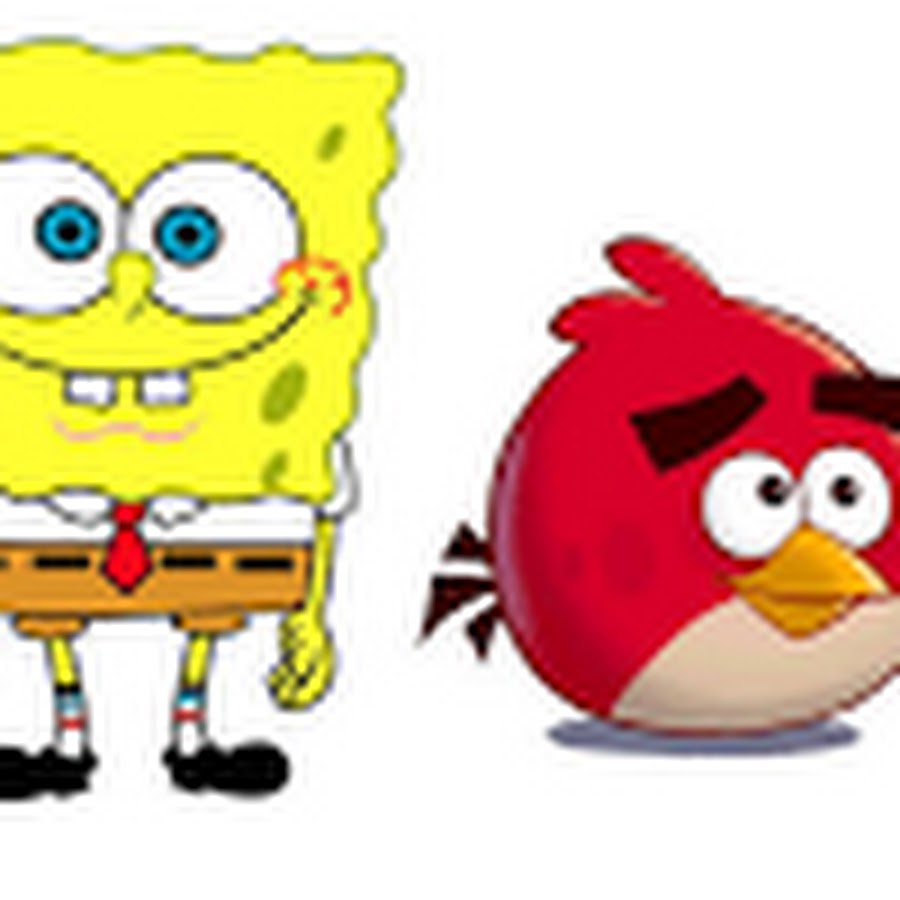 SpongeBob And Angry Birds Fan 2000 - YouTube