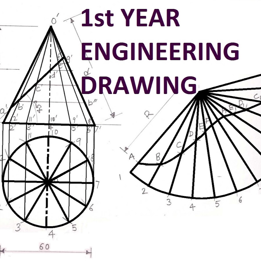 1st Year Engineering Drawing - YouTube