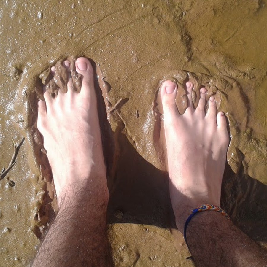 Barefoot in the mud - YouTube