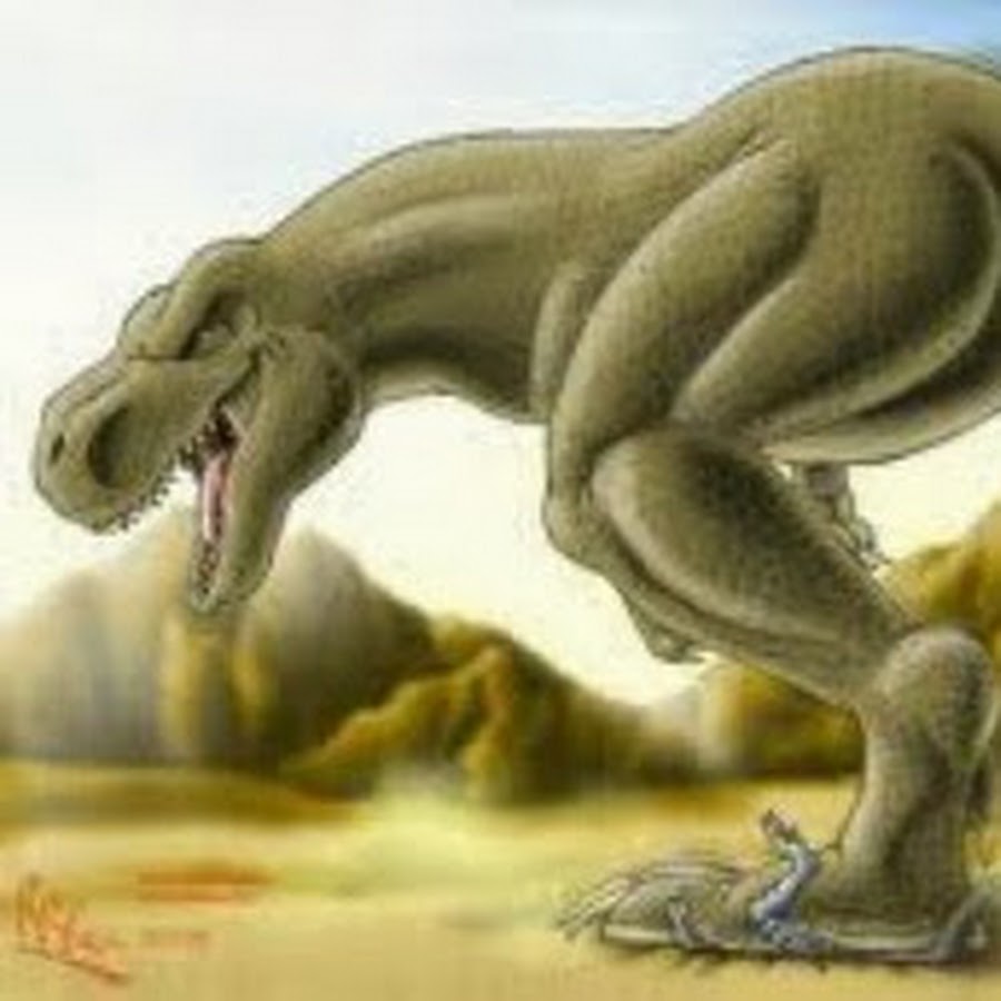 T Rex Stomps 4 U - YouTube