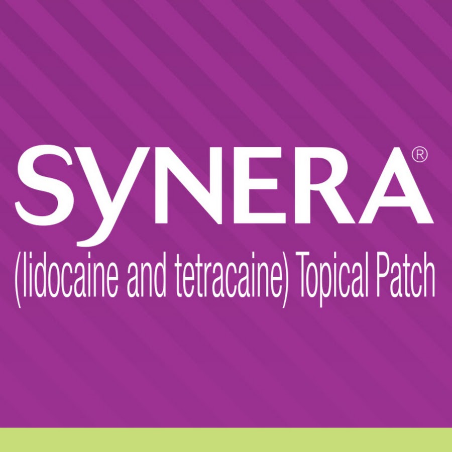 SYNERA® (lidocaine and tetracaine) Topical Patch - YouTube