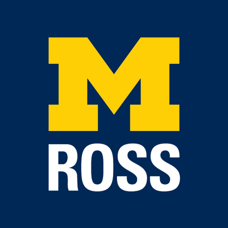 Ross Business School Logo 27 University Michigan Ross Business School