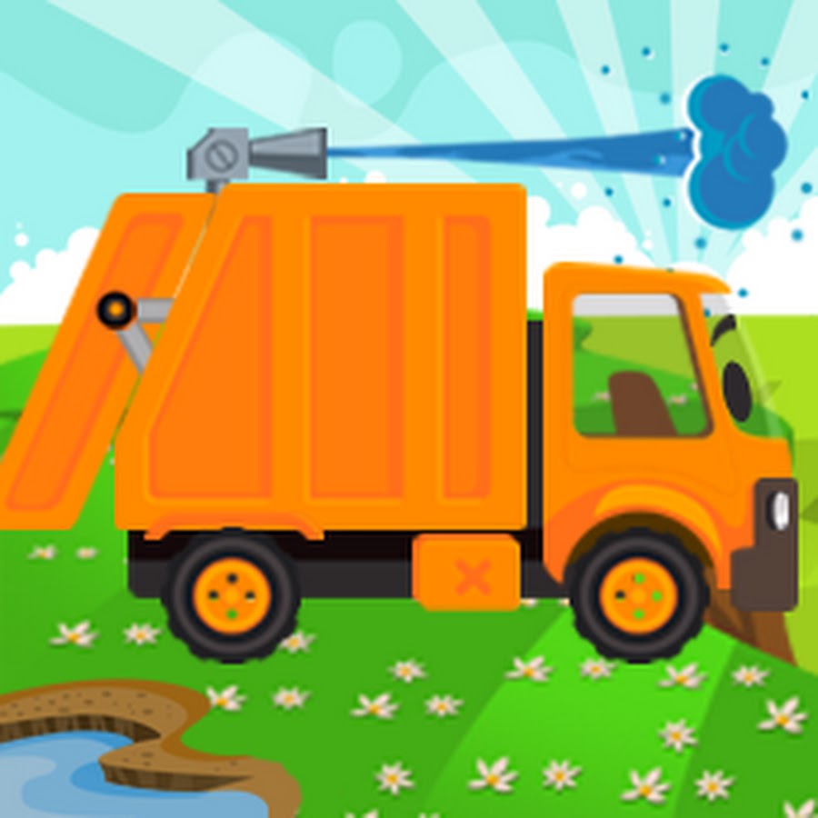 Garbage Trucks Cartoons for Kids - YouTube