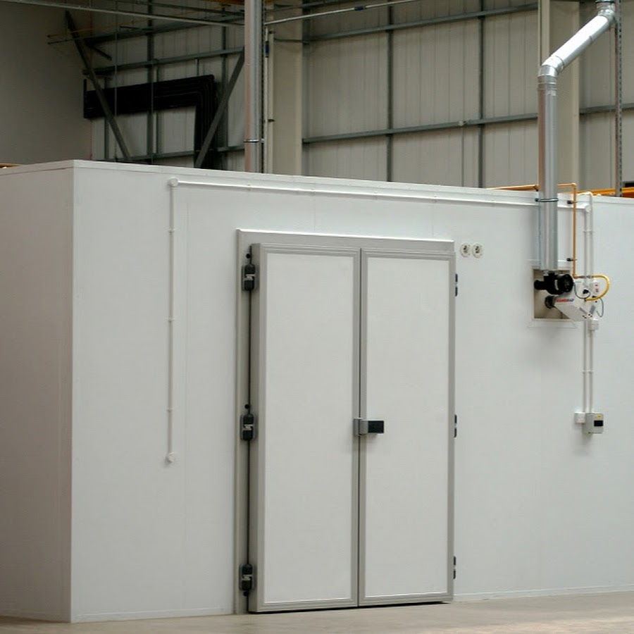 Dawsongroup portable cold rooms - YouTube