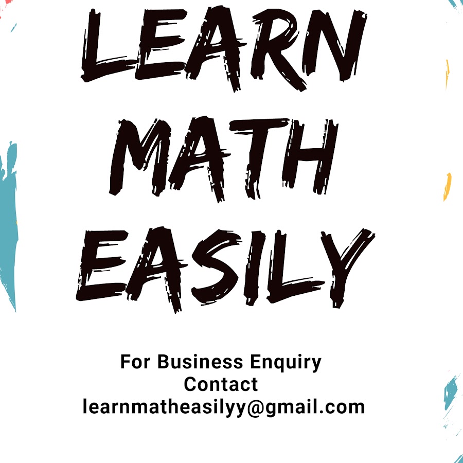 Learn Math Easily YouTube
