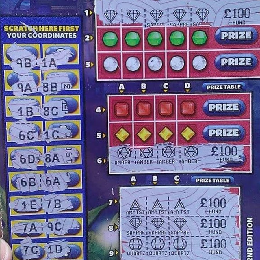 lucky scratch cards - YouTube