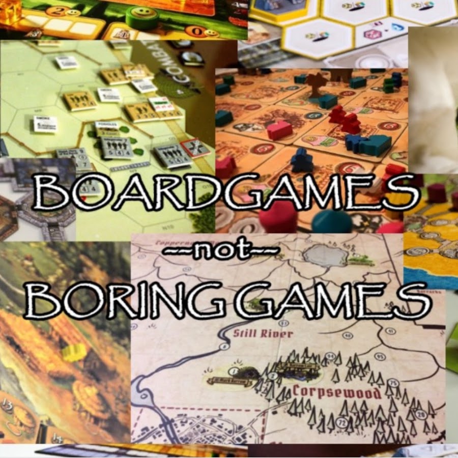 Boardgames Not Boring Games - YouTube
