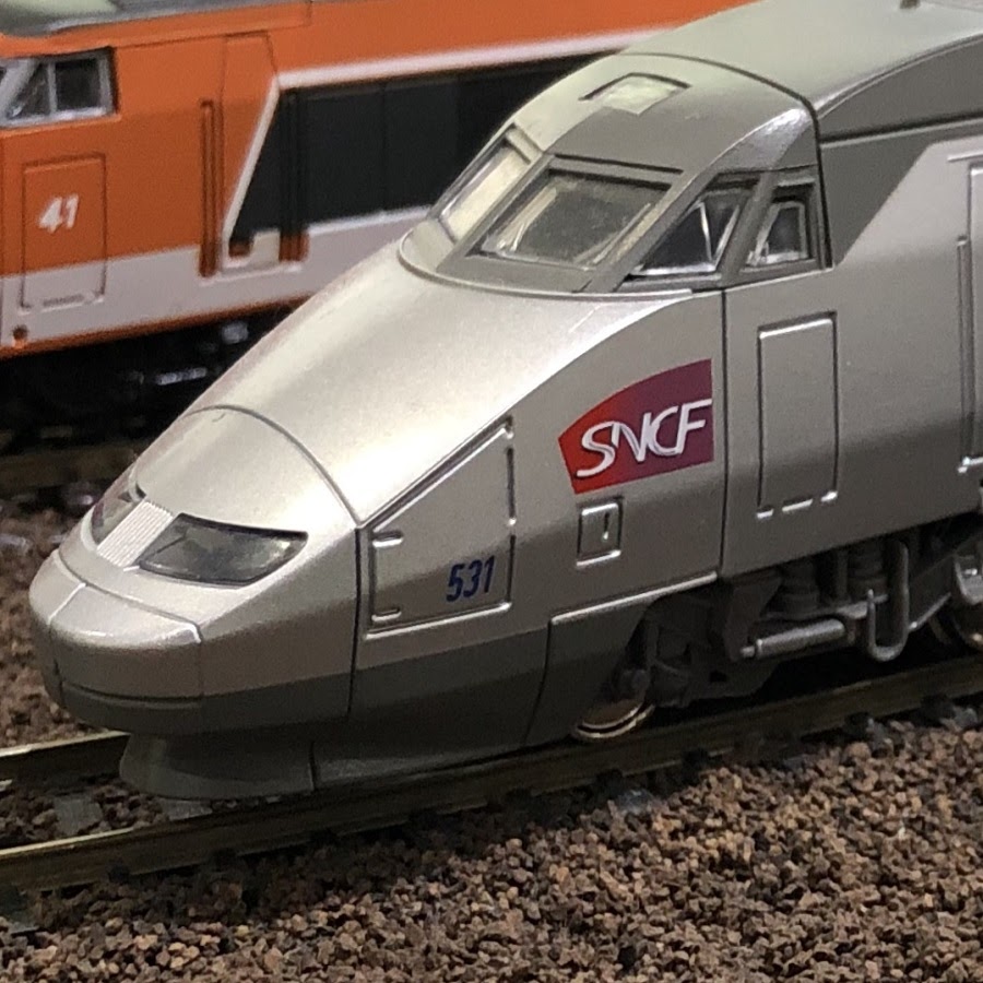 TGV Model Railway - YouTube